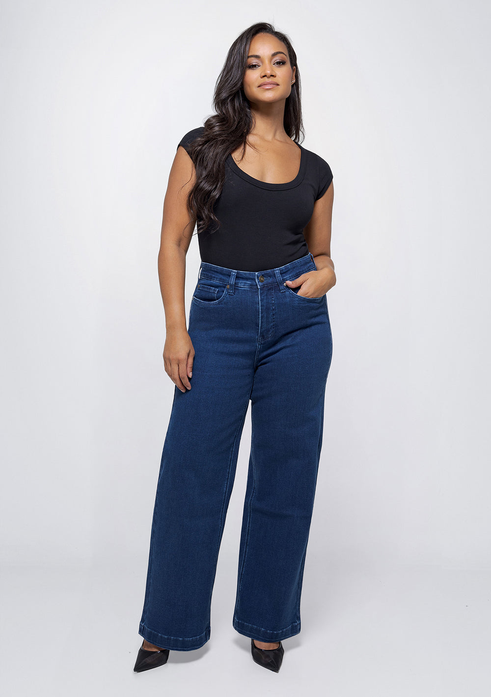 Fox Factor® | Premium Plus-Size Jeans (Size 42–54)